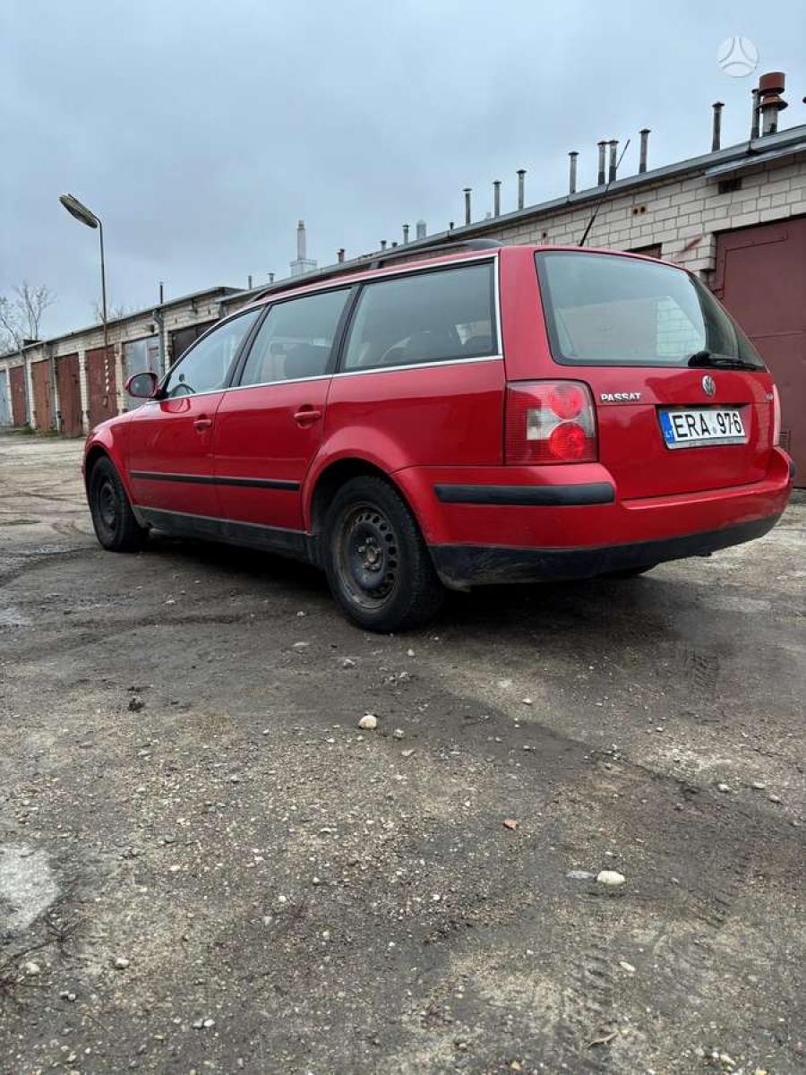 Sarkans Volkswagen Passat 2005 Alīta, ar dzinēja tilpumu 1.90 L un nobraukumu 205 tūkst. km par 1200 €, foto 4 vietnē AUTOMOTO.COM.LV