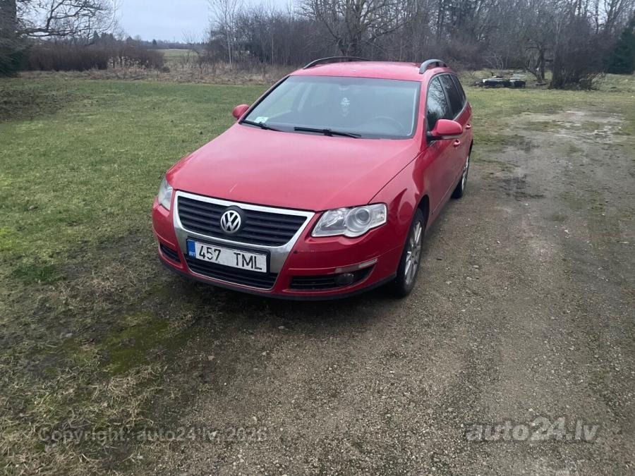 Sarkans Volkswagen Passat 2005 Pērnava, ar dzinēja tilpumu 2.00 L un nobraukumu 440 tūkst. km par 1100 €, foto 1 vietnē AUTOMOTO.COM.LV
