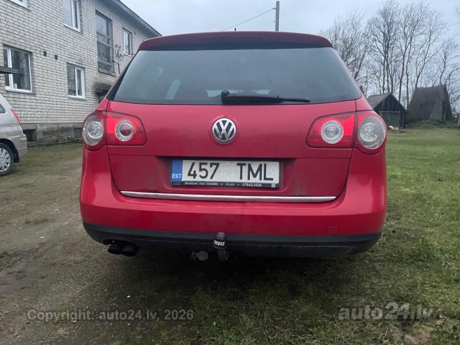 Sarkans Volkswagen Passat 2005 Pērnava, ar dzinēja tilpumu 2.00 L un nobraukumu 440 tūkst. km par 1100 €, foto 3 vietnē AUTOMOTO.COM.LV