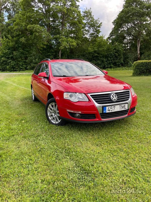 Sarkans Volkswagen Passat 2005 Pērnava, ar dzinēja tilpumu 2.00 L un nobraukumu 440 tūkst. km par 1100 €, foto 10 vietnē AUTOMOTO.COM.LV