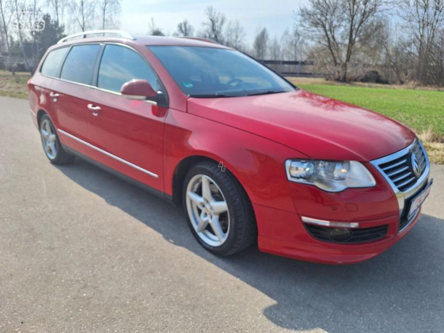 Sarkans Volkswagen Passat 2006 Marijampole, ar dzinēja tilpumu 2.00 L un nobraukumu 313 tūkst. km par 2450 €, foto 1 vietnē AUTOMOTO.COM.LV