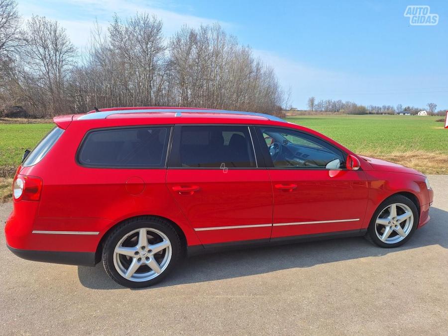 Sarkans Volkswagen Passat 2006 Marijampole, ar dzinēja tilpumu 2.00 L un nobraukumu 313 tūkst. km par 2450 €, foto 3 vietnē AUTOMOTO.COM.LV