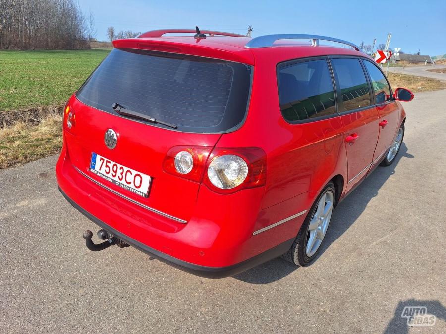 Sarkans Volkswagen Passat 2006 Marijampole, ar dzinēja tilpumu 2.00 L un nobraukumu 313 tūkst. km par 2450 €, foto 4 vietnē AUTOMOTO.COM.LV