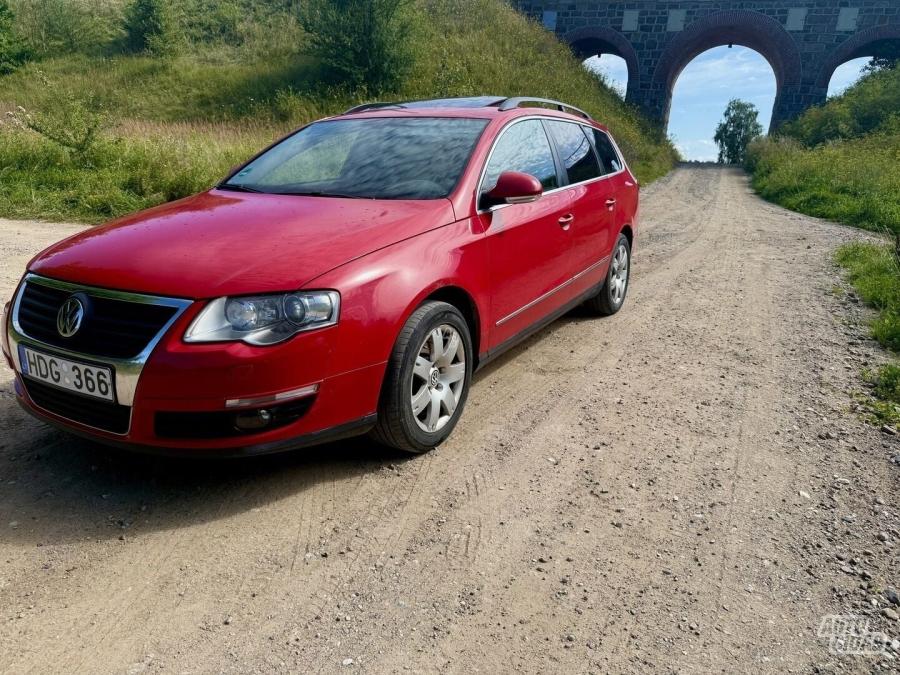 Sarkans Volkswagen Passat 2007 Kretinga, ar dzinēja tilpumu 2.00 L un nobraukumu 451 tūkst. km par 1950 €, foto 1 vietnē AUTOMOTO.COM.LV