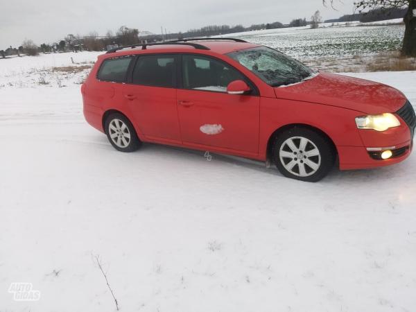 Red Volkswagen Passat 2008 in Vilnius, with an engine capacity of 2.00 L and mileage of 358 thousand km for 1250 €, photo 1 on AUTOMOTO.COM.LV