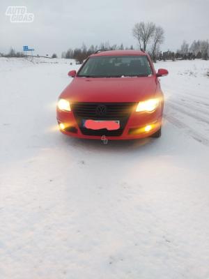 Red Volkswagen Passat 2008 in Vilnius, with an engine capacity of 2.00 L and mileage of 287 thousand km for 1250 €, photo  on AUTOMOTO.COM.LV