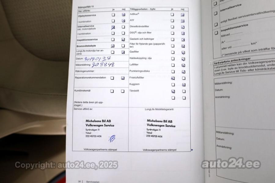 Красный Фольксваген Пассат 2011 в Таллин, объемом двигателя 1.40 л и пробегом 283 тыс. км за 2999 €, фото 9 на AUTOMOTO.COM.LV