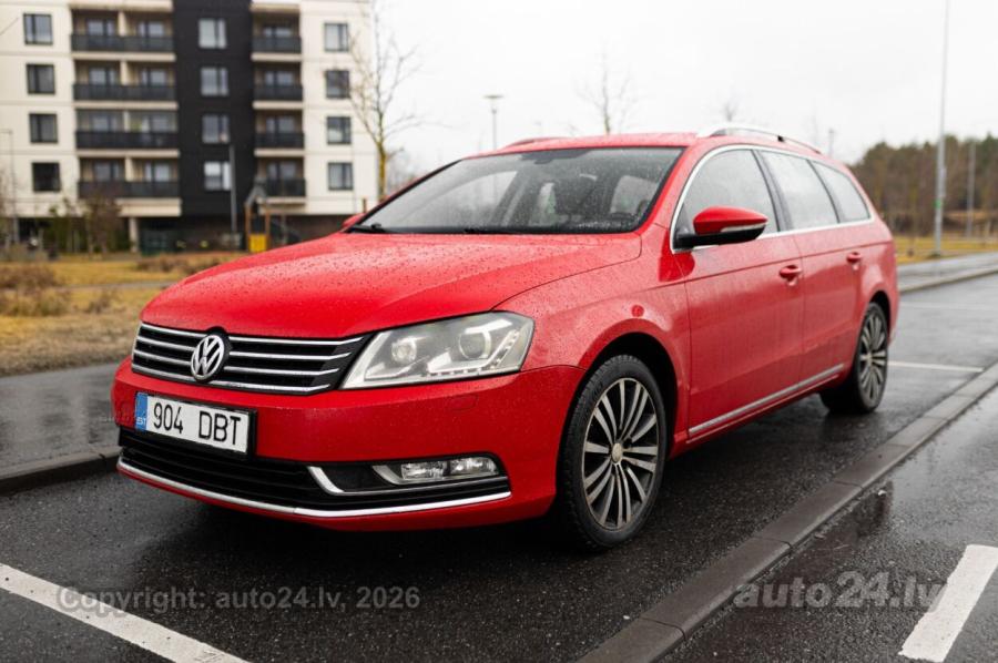 Red Volkswagen Passat 2011 in Tallinn, with an engine capacity of 1.40 L and mileage of 0 thousand km for 2499 €, photo 2 on AUTOMOTO.COM.LV