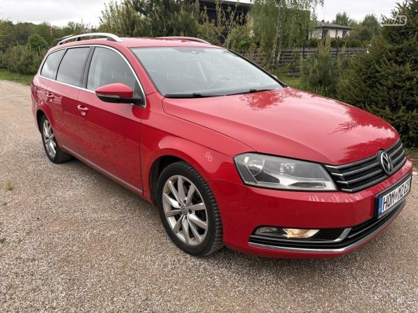 Red Volkswagen Passat 2011 in Vilnius, with an engine capacity of 1.80 L and mileage of 235 thousand km for 4350 €, photo 1 on AUTOMOTO.COM.LV