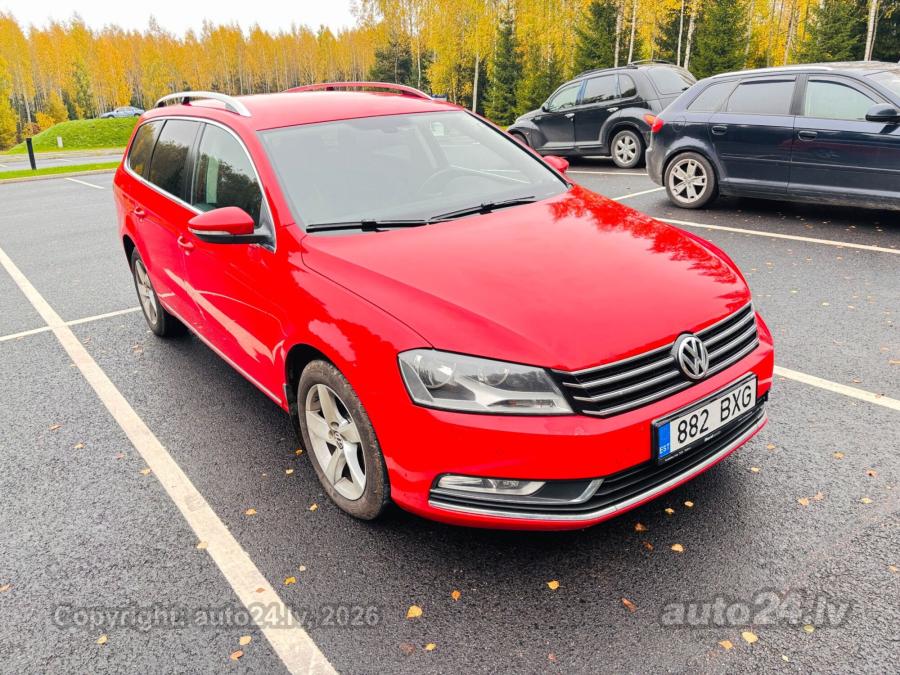 Red Volkswagen Passat 2011 in Tallinn, with an engine capacity of 1.40 L and mileage of 261 thousand km for 3500 €, photo 9 on AUTOMOTO.COM.LV