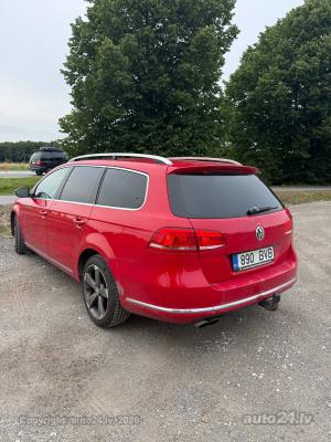 Red Volkswagen Passat 2012 in Tallinn, with an engine capacity of 2.00 L and mileage of 292 thousand km for 4000 €, photo 4 on AUTOMOTO.COM.LV