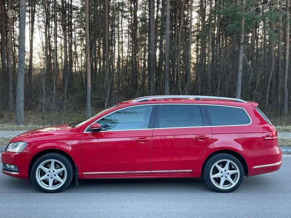 Sarkans Volkswagen Passat 2013 Varėna, ar dzinēja tilpumu 1.97 L un nobraukumu 264 tūkst. km par 4800 €, foto 3 vietnē AUTOMOTO.COM.LV