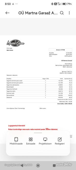 Красный Фольксваген Пассат 2013 в Кярдла, объемом двигателя 2.00 л и пробегом 380 тыс. км за 5500 €, фото 12 на AUTOMOTO.COM.LV