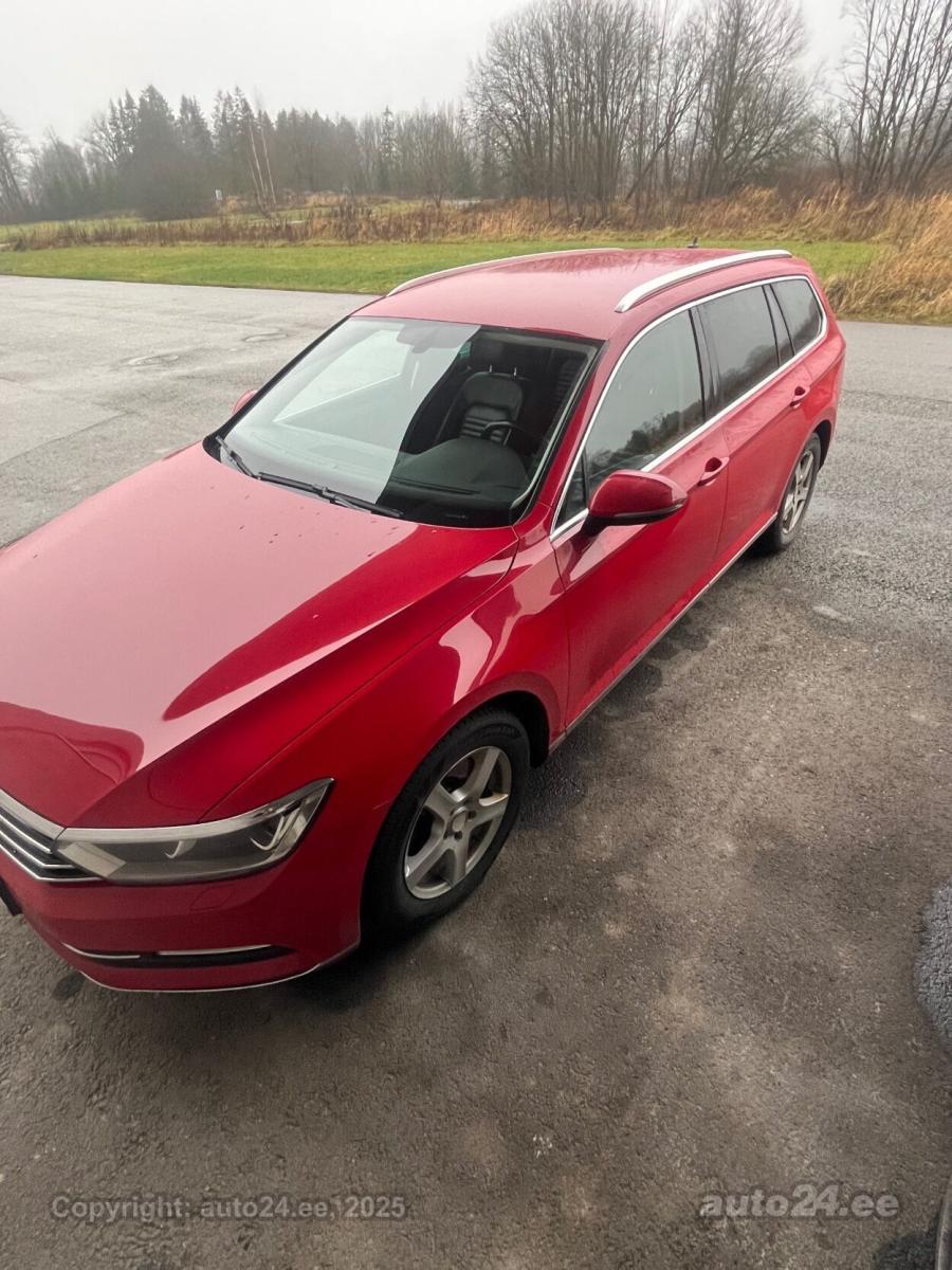 Sarkans Volkswagen Passat 2015 Tallina, ar dzinēja tilpumu 2.00 L un nobraukumu 238 tūkst. km par 11500 €, foto 4 vietnē AUTOMOTO.COM.LV