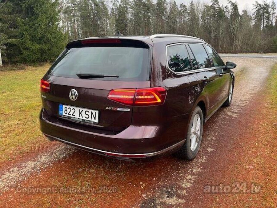 Sarkans Volkswagen Passat 2015 Valga, ar dzinēja tilpumu 2.00 L un nobraukumu 161 tūkst. km par 14300 €, foto 4 vietnē AUTOMOTO.COM.LV