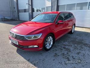 Sarkans Volkswagen Passat 2015 Tartu, ar dzinēja tilpumu 2.00 L un nobraukumu 265 tūkst. km par 9200 €, foto  vietnē AUTOMOTO.COM.LV