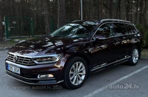 Sarkans Volkswagen Passat 2016 Tallina, ar dzinēja tilpumu 1.40 L un nobraukumu 143 tūkst. km par 16400 €, foto  vietnē AUTOMOTO.COM.LV