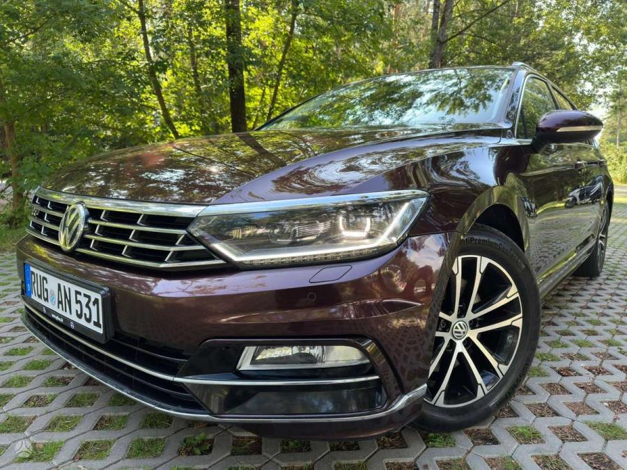 Sarkans Volkswagen Passat 2016 Viļņa, ar dzinēja tilpumu 1.97 L un nobraukumu 338 tūkst. km par 11900 €, foto 1 vietnē AUTOMOTO.COM.LV