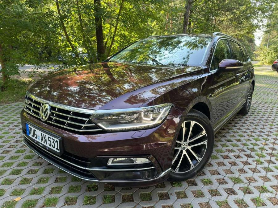 Sarkans Volkswagen Passat 2016 Viļņa, ar dzinēja tilpumu 1.97 L un nobraukumu 338 tūkst. km par 11900 €, foto 3 vietnē AUTOMOTO.COM.LV