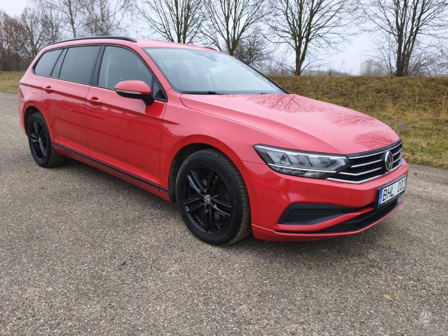 Sarkans Volkswagen Passat 2019 Marijampole, ar dzinēja tilpumu 1.97 L un nobraukumu 254 tūkst. km par 12600 €, foto 1 vietnē AUTOMOTO.COM.LV
