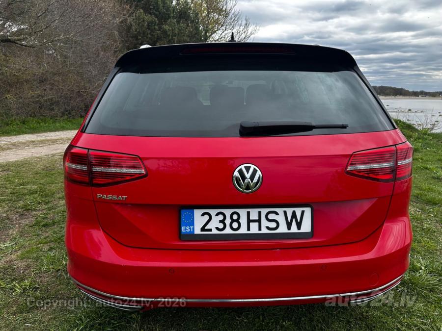 Sarkans Volkswagen Passat 2019 Tallina, ar dzinēja tilpumu 2.00 L un nobraukumu 261 tūkst. km par 16900 €, foto 5 vietnē AUTOMOTO.COM.LV