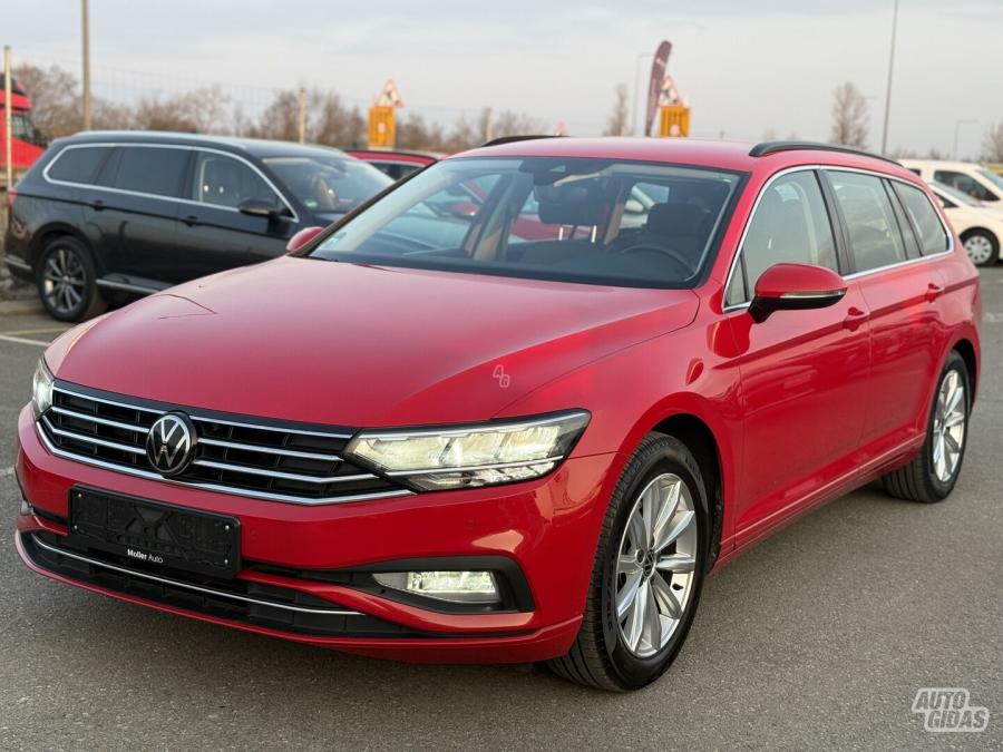 Sarkans Volkswagen Passat 2023 Viļņa, ar dzinēja tilpumu 2.00 L un nobraukumu 185 tūkst. km par 15400 €, foto 1 vietnē AUTOMOTO.COM.LV