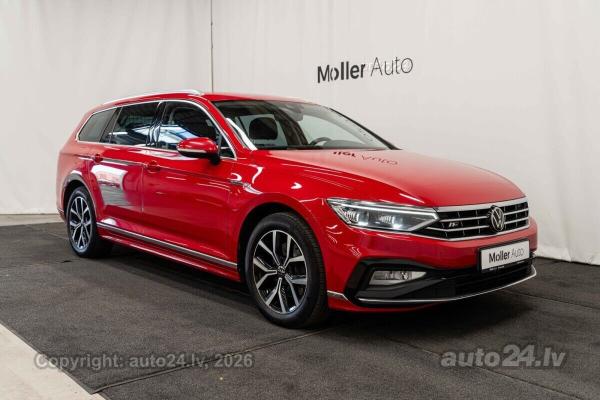 Red Volkswagen Passat 2023 in Tallinn, with an engine capacity of 2.00 L and mileage of 126 thousand km for 24200 €, photo 5 on AUTOMOTO.COM.LV