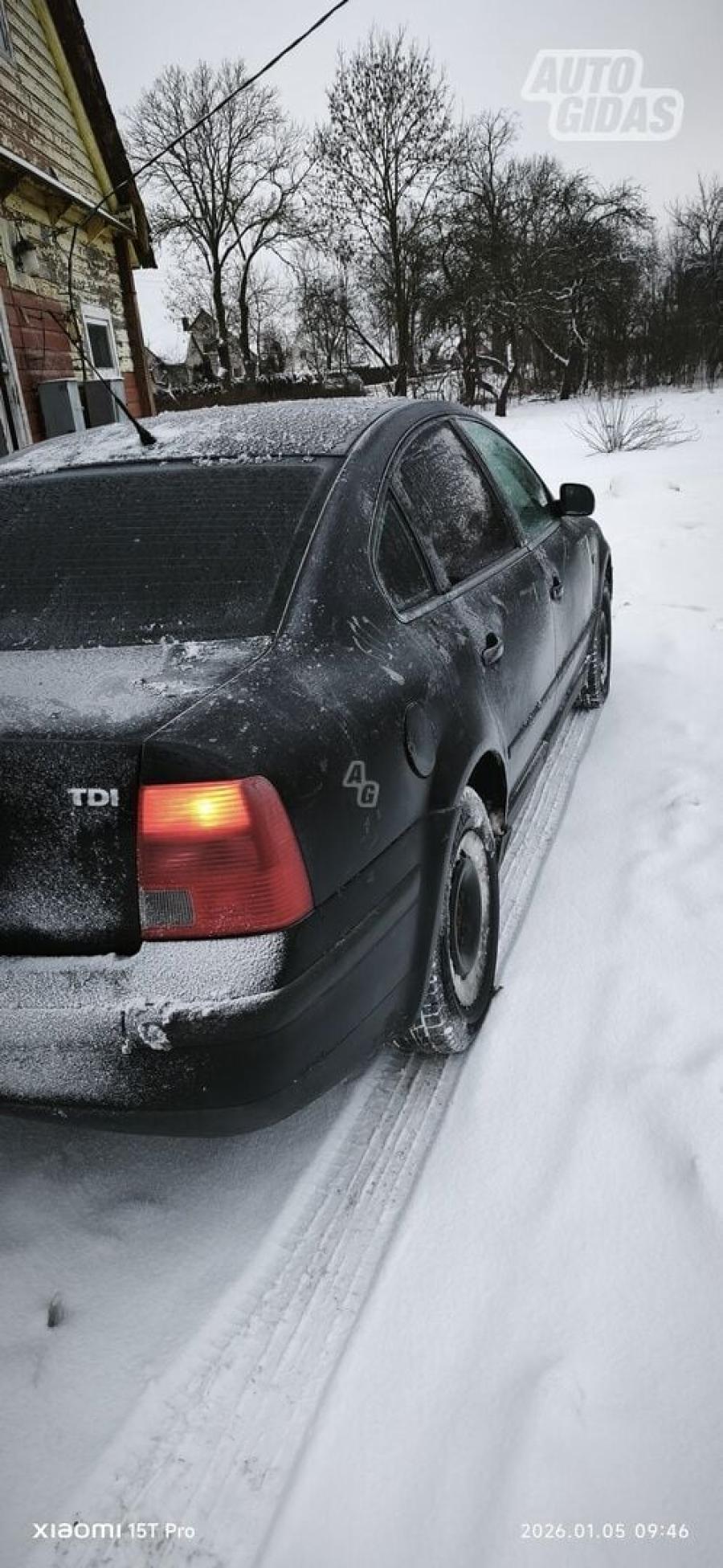 Volkswagen Passat 1998 Anykščiai, ar dzinēja tilpumu 1.90 L un nobraukumu 440 tūkst. km par 1000 €, foto 5 vietnē AUTOMOTO.COM.LV