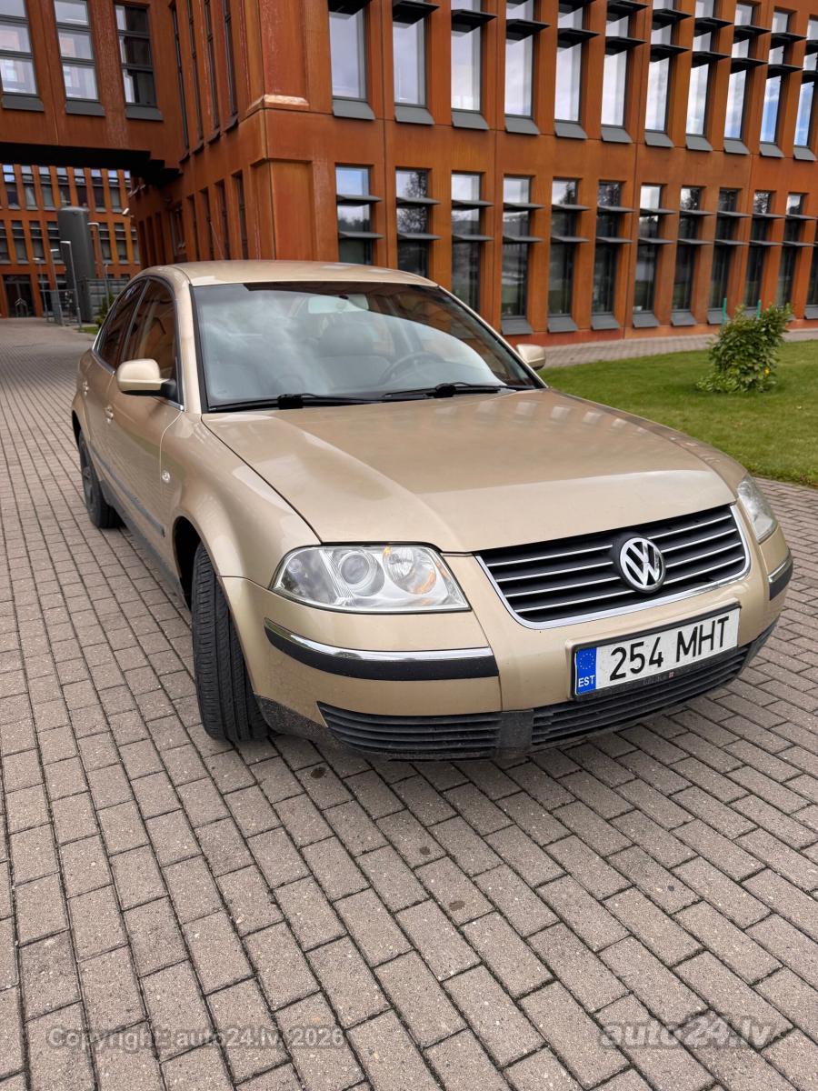Volkswagen Passat 2001 Tartu, ar dzinēja tilpumu 2.00 L un nobraukumu 248 tūkst. km par 1800 €, foto 1 vietnē AUTOMOTO.COM.LV