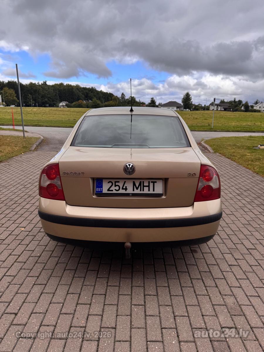Volkswagen Passat 2001 Tartu, ar dzinēja tilpumu 2.00 L un nobraukumu 248 tūkst. km par 1800 €, foto 5 vietnē AUTOMOTO.COM.LV