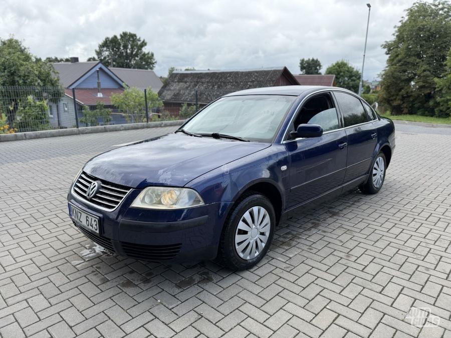 Volkswagen Passat 2002 Ukmergė, ar dzinēja tilpumu 1.90 L un nobraukumu 470 tūkst. km par 650 €, foto 1 vietnē AUTOMOTO.COM.LV