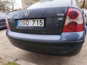 Volkswagen Passat 2003 Kauņa, ar dzinēja tilpumu 1.90 L un nobraukumu 255 tūkst. km par 500 €, foto 6 vietnē AUTOMOTO.COM.LV