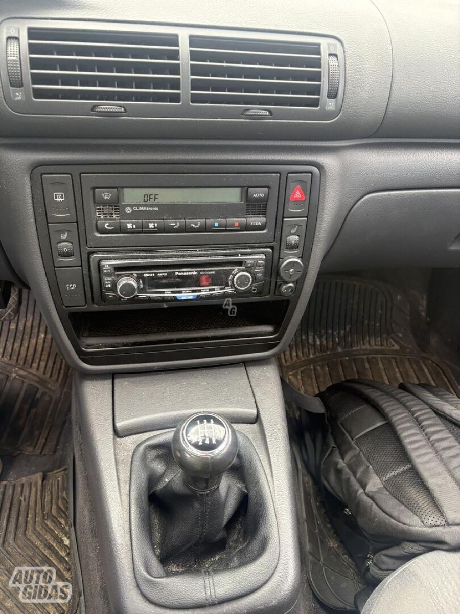 Volkswagen Passat 2004 Viļņa, ar dzinēja tilpumu 2.00 L un nobraukumu 274 tūkst. km par 780 €, foto 9 vietnē AUTOMOTO.COM.LV