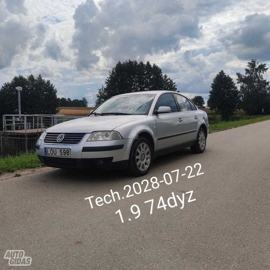 Volkswagen Passat 2004 Marijampole, ar dzinēja tilpumu 1.90 L un nobraukumu 384 tūkst. km par 1600 €, foto 1 vietnē AUTOMOTO.COM.LV