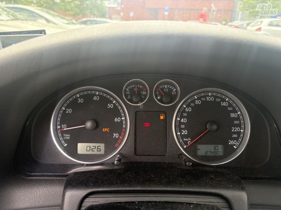 Volkswagen Passat 2005 Viļņa, ar dzinēja tilpumu 2.00 L un nobraukumu 273 tūkst. km par 490 €, foto 10 vietnē AUTOMOTO.COM.LV