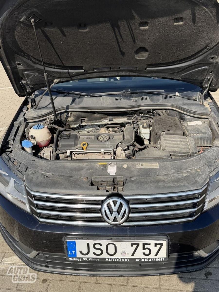 Volkswagen Passat 2014 Viļņa, ar dzinēja tilpumu 1.40 L un nobraukumu 162 tūkst. km par 7500 €, foto 9 vietnē AUTOMOTO.COM.LV