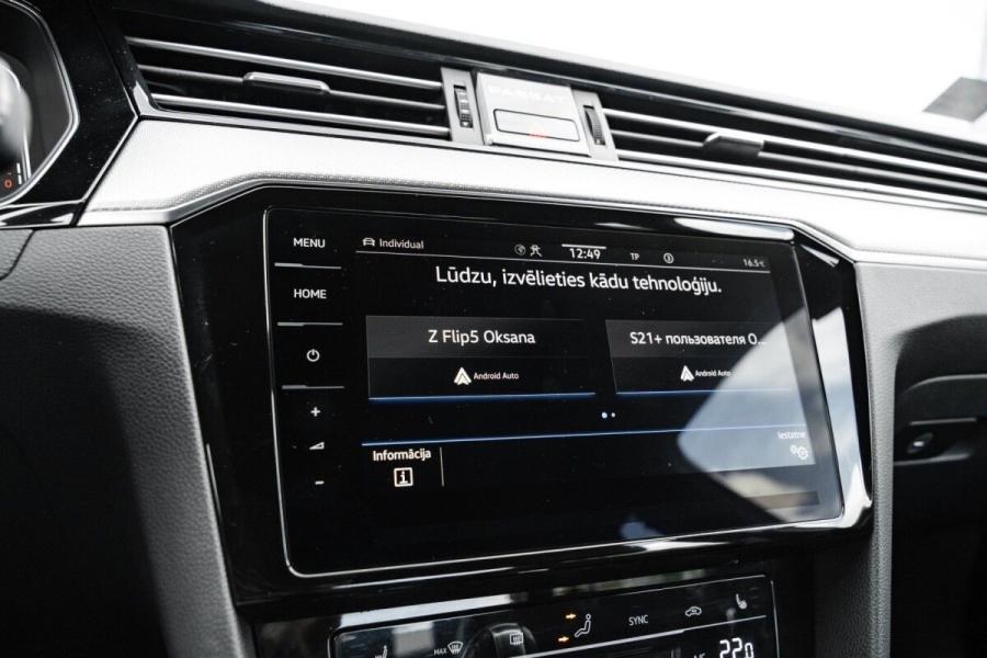 Volkswagen Passat 2022 in Riga, with an engine capacity of 2.00 L and mileage of 62 thousand km for 26500 €, photo 27 on AUTOMOTO.COM.LV