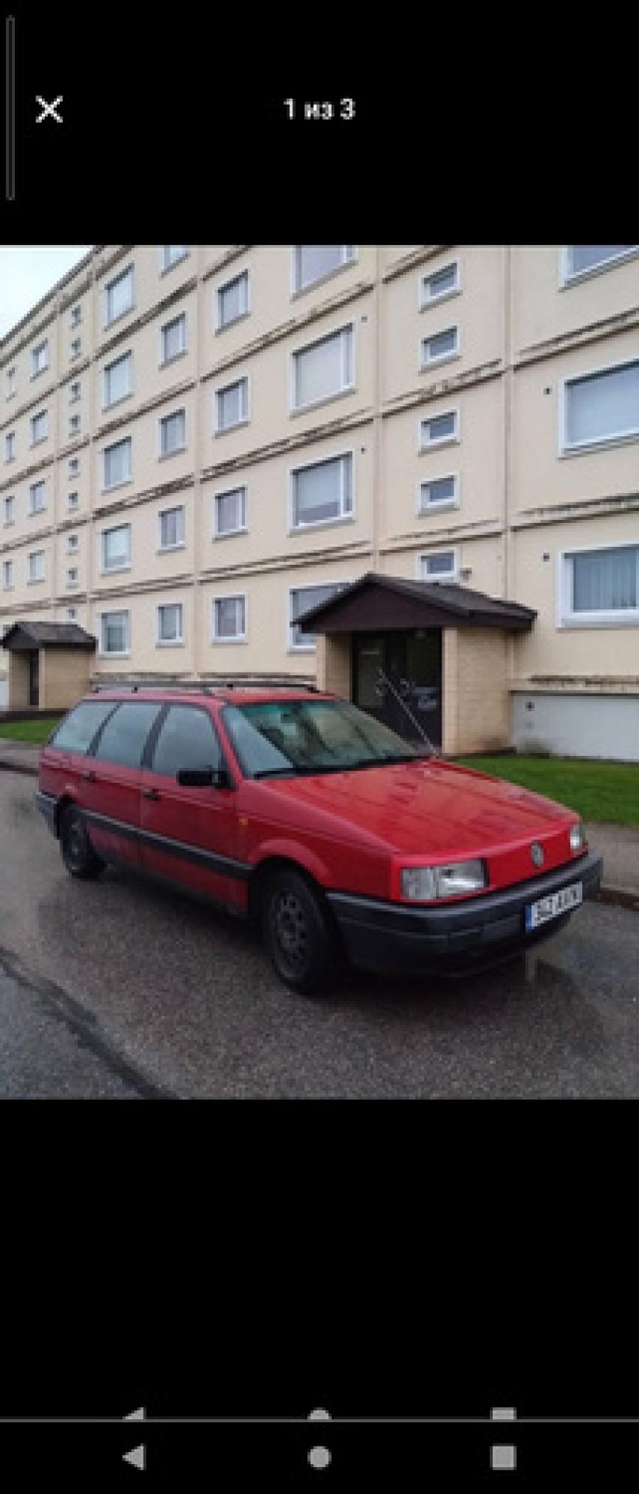 Volkswagen Passat 1992 in Narva, with an engine capacity of 0.00 L and mileage of 400 thousand km for 400 €, photo 1 on AUTOMOTO.COM.LV