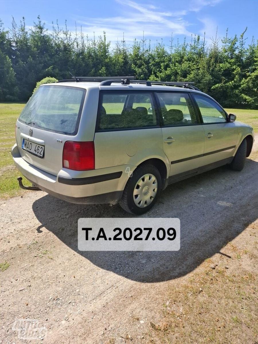 Фольксваген Пассат 1999 в Электренай, объемом двигателя 1.90 л и пробегом 381 тыс. км за 1100 €, фото 1 на AUTOMOTO.COM.LV