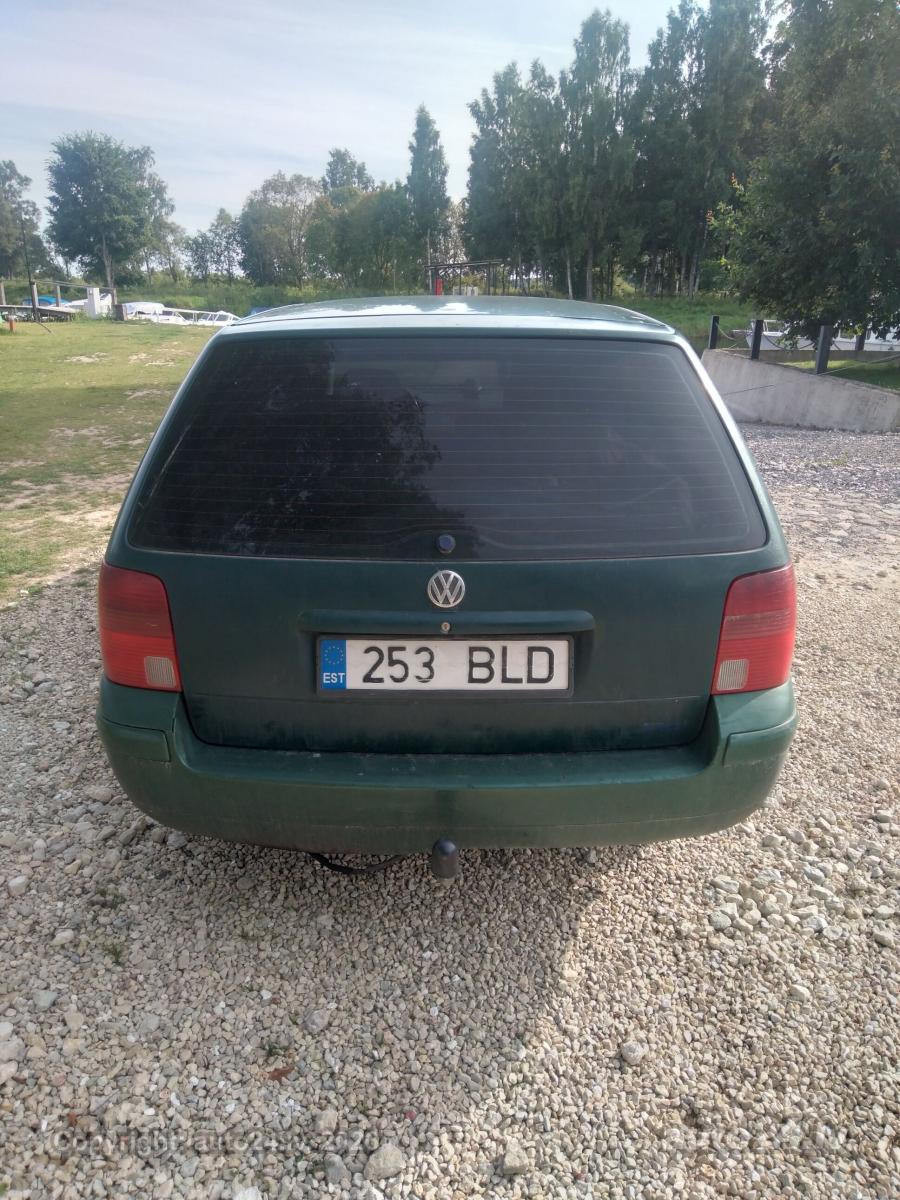 Volkswagen Passat 1999 Tallina, ar dzinēja tilpumu 1.90 L un nobraukumu 488 tūkst. km par 999 €, foto 5 vietnē AUTOMOTO.COM.LV