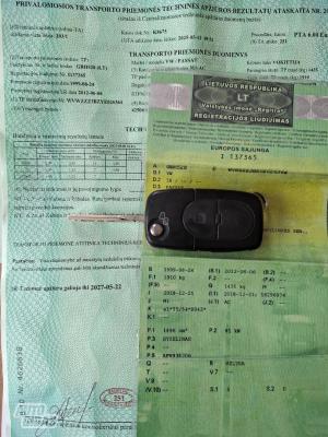 Volkswagen Passat 1999 Elektrėnai, ar dzinēja tilpumu 1.90 L un nobraukumu 450 tūkst. km par 890 €, foto 3 vietnē AUTOMOTO.COM.LV