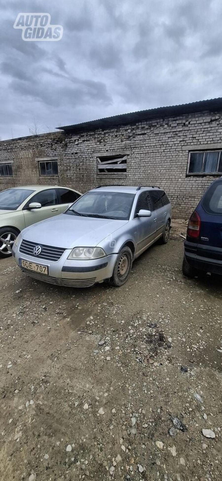 Volkswagen Passat 2001 Viļņa, ar dzinēja tilpumu 1.90 L un nobraukumu 400 tūkst. km par 320 €, foto 5 vietnē AUTOMOTO.COM.LV