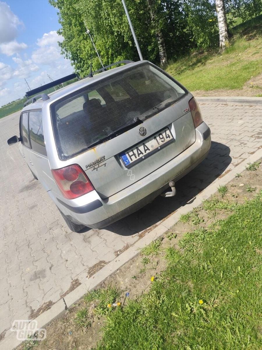 Volkswagen Passat 2001 Šakiai, ar dzinēja tilpumu 1.90 L un nobraukumu 397 tūkst. km par 950 €, foto 1 vietnē AUTOMOTO.COM.LV