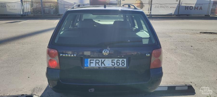 Фольксваген Пассат 2001 в Вильнюс, объемом двигателя 1.80 л и пробегом 224 тыс. км за 1000 €, фото 6 на AUTOMOTO.COM.LV
