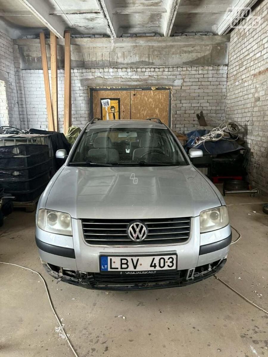 Volkswagen Passat 2002 Molėtai, ar dzinēja tilpumu 1.90 L un nobraukumu 294 tūkst. km par 1500 €, foto 1 vietnē AUTOMOTO.COM.LV