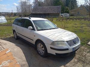 Volkswagen Passat 2002 Viļņa, ar dzinēja tilpumu 1.90 L un nobraukumu 300 tūkst. km par 1050 €, foto  vietnē AUTOMOTO.COM.LV