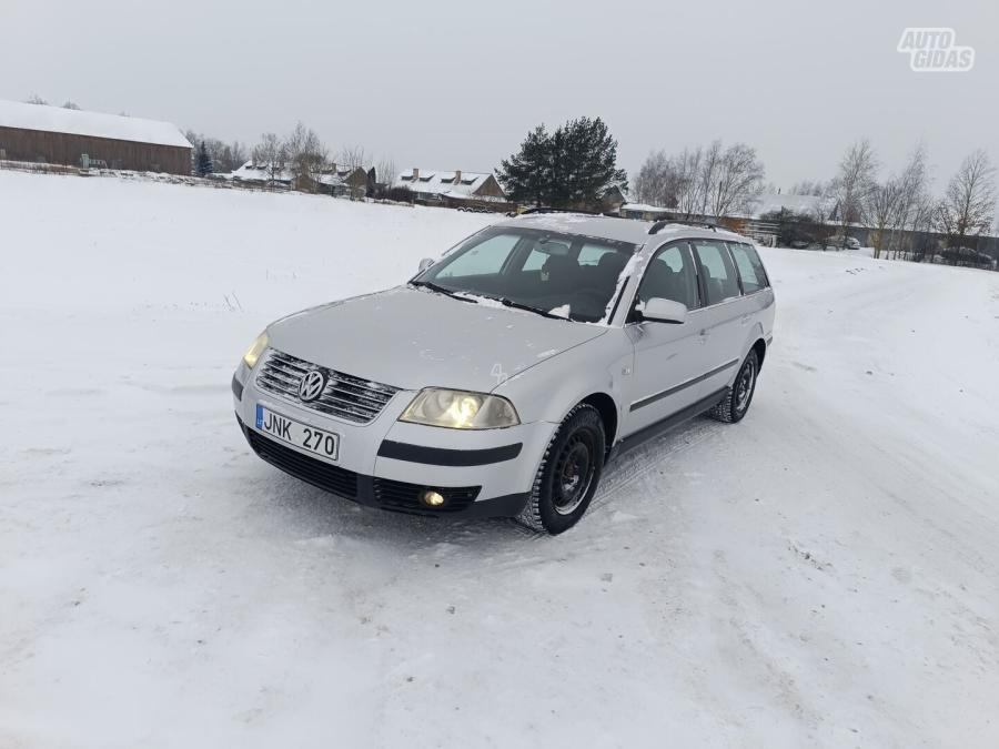 Volkswagen Passat 2003 Marijampole, ar dzinēja tilpumu 1.90 L un nobraukumu 340 tūkst. km par 1600 €, foto 1 vietnē AUTOMOTO.COM.LV