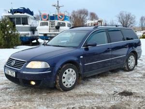 Volkswagen Passat 2003 Tartu, ar dzinēja tilpumu 1.90 L un nobraukumu 340 tūkst. km par 2499 €, foto  vietnē AUTOMOTO.COM.LV