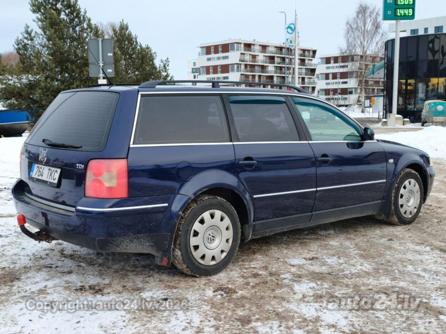 Volkswagen Passat 2003 in Tartu, with an engine capacity of 1.90 L and mileage of 340 thousand km for 2499 €, photo 6 on AUTOMOTO.COM.LV