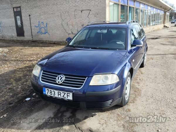 Volkswagen Passat 2003 Tallina, ar dzinēja tilpumu 1.90 L un nobraukumu 280 tūkst. km par 2300 €, foto 7 vietnē AUTOMOTO.COM.LV
